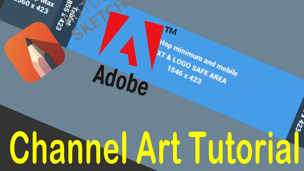 Youtube Channel Art Tutorial - Basic - YouTube
