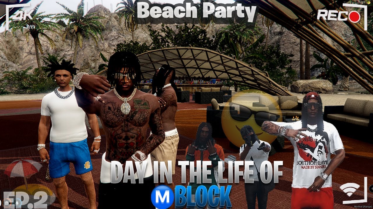 NEW WAVE RP BEACH PARTY ,THEN A WAR STARTS MUST WATCH .. - YouTube