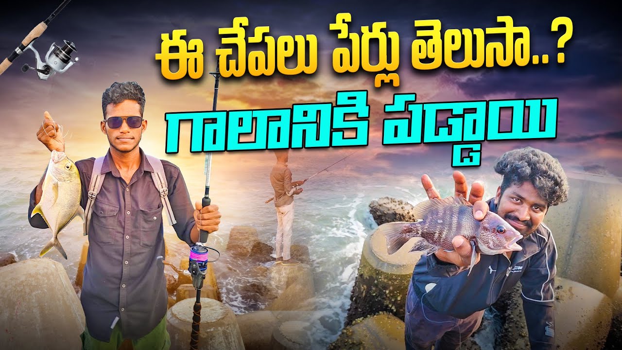 మొదటిసారి మన చానెల్లో Fishing Video | Unbelievable Fishing | Big GT ...