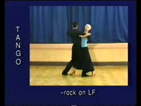 Tango dance steps 14. Rock on LF - YouTube