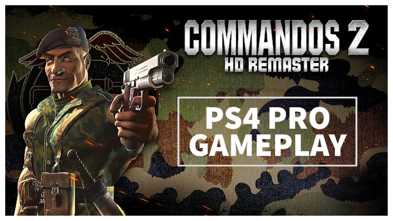 Commandos HD Remaster Gameplay | PS4 PRO - YouTube