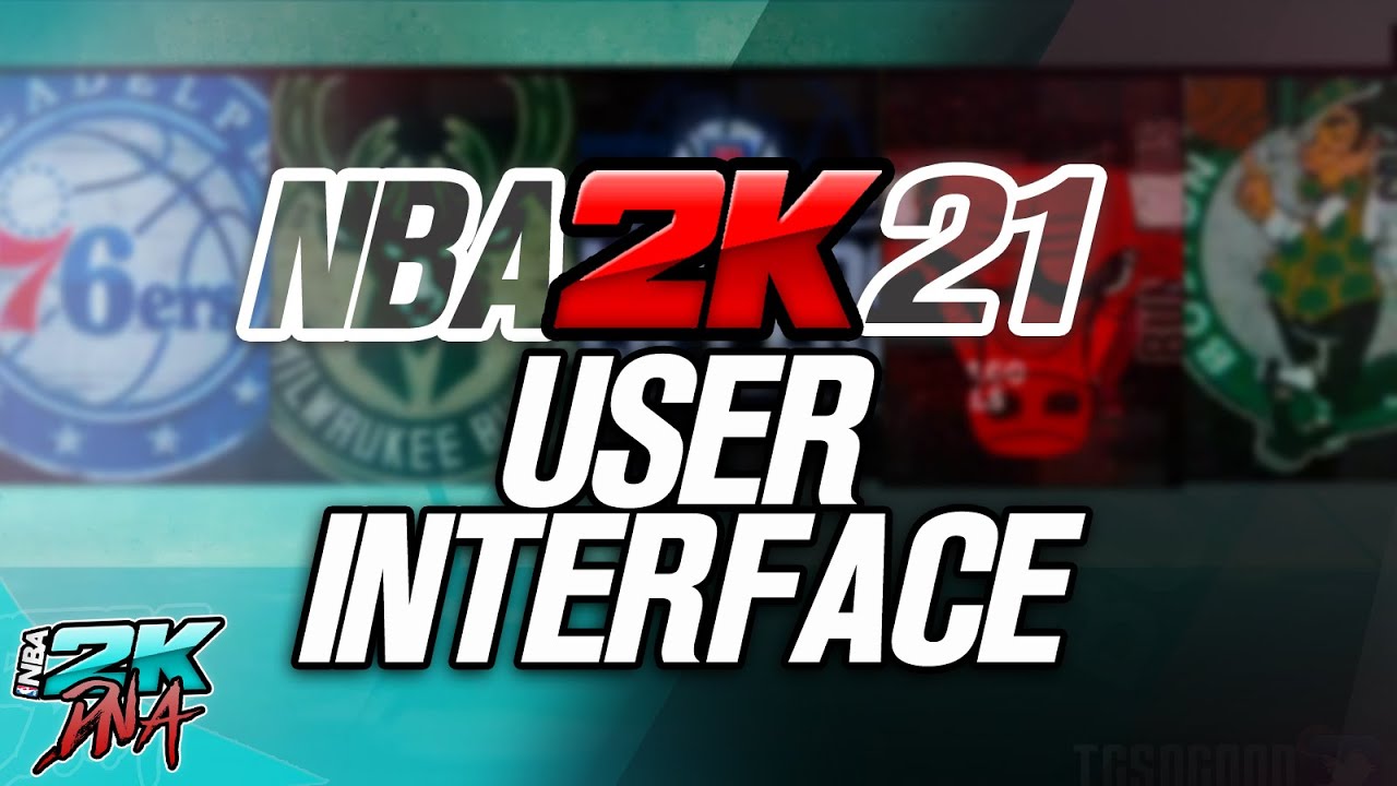 NBA 2K21 Main Menu GUI User interface - YouTube