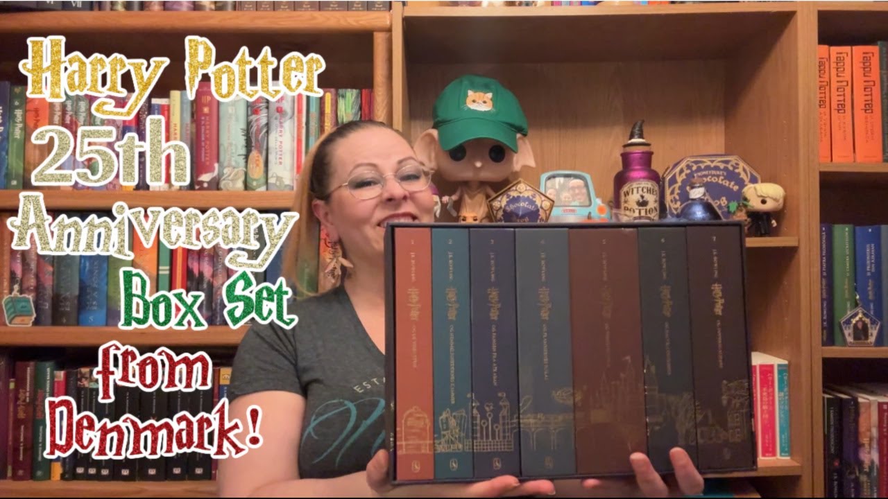 Celebrating 25 Years of Magic: The Danish Harry Potter Box Set ...