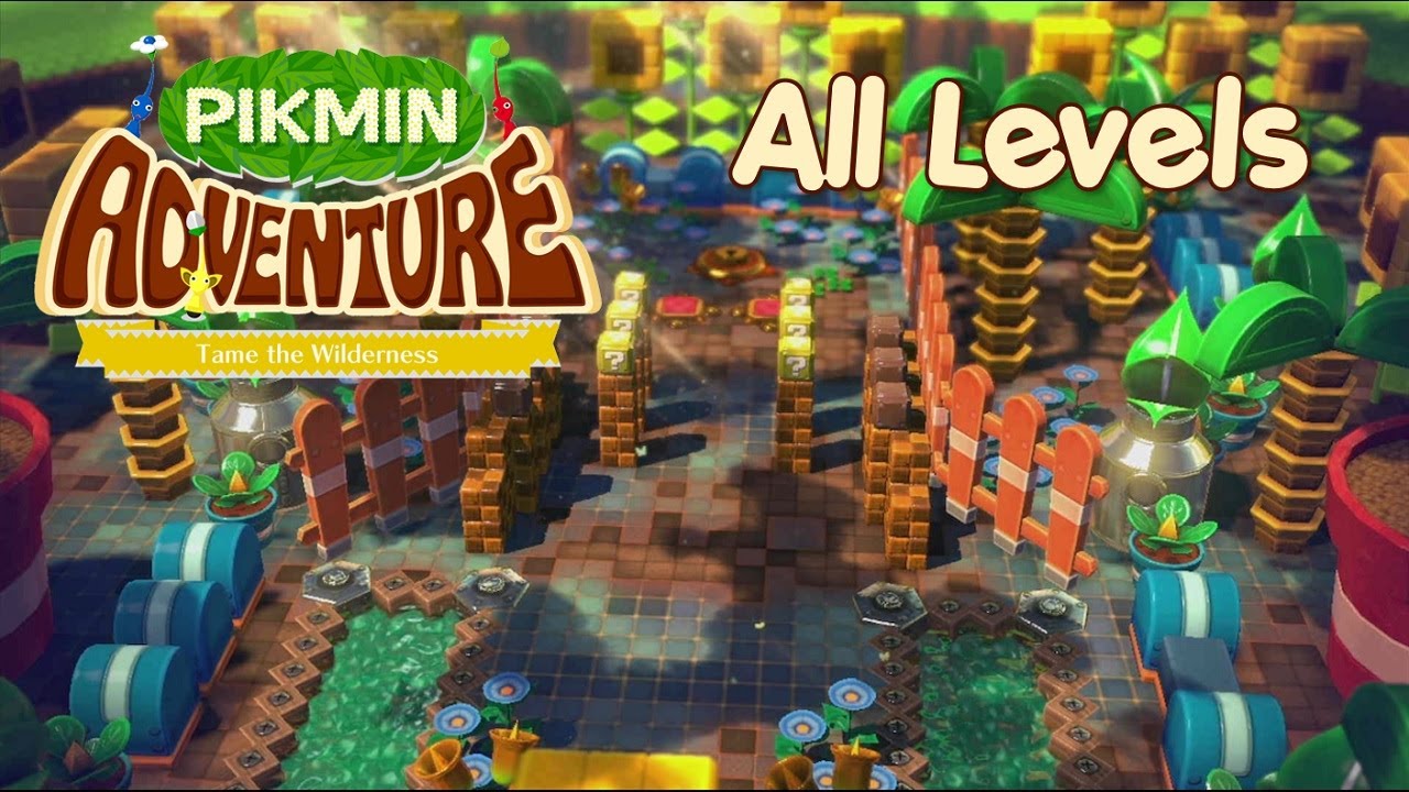 Pikmin Adventure: All Levels (4 Player) - YouTube