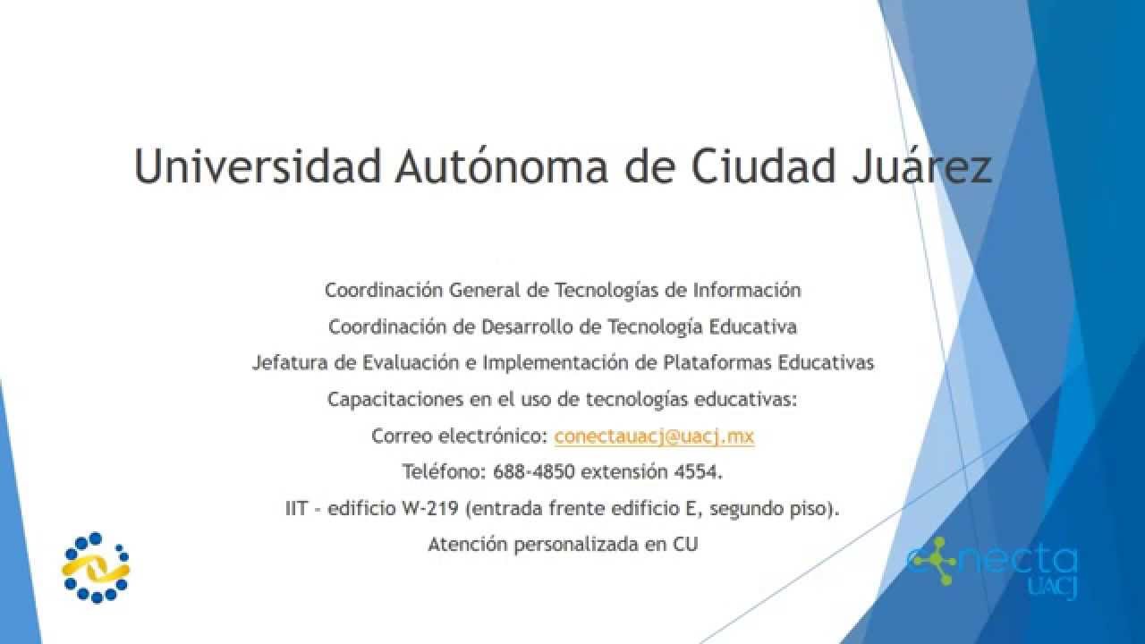 Conecta UACJ Configuración para mantener nuestros correos en la nube 1. ...