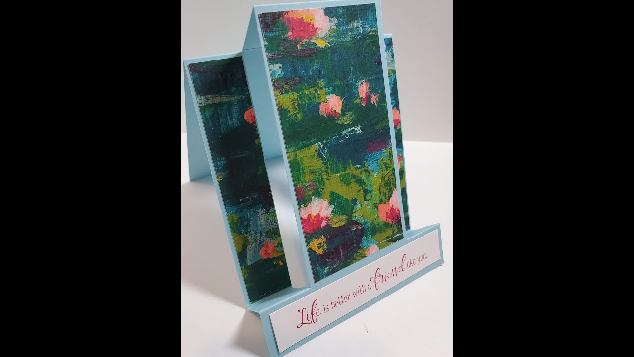 #11 VIDEO VERTICAL Center Step card Tutorial - YouTube