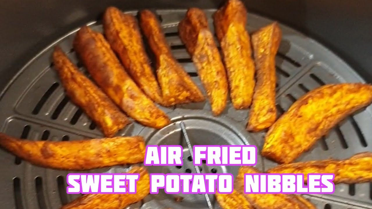 AIR FRYER RECIPE || SWEET POTATO NIBBLES - YouTube