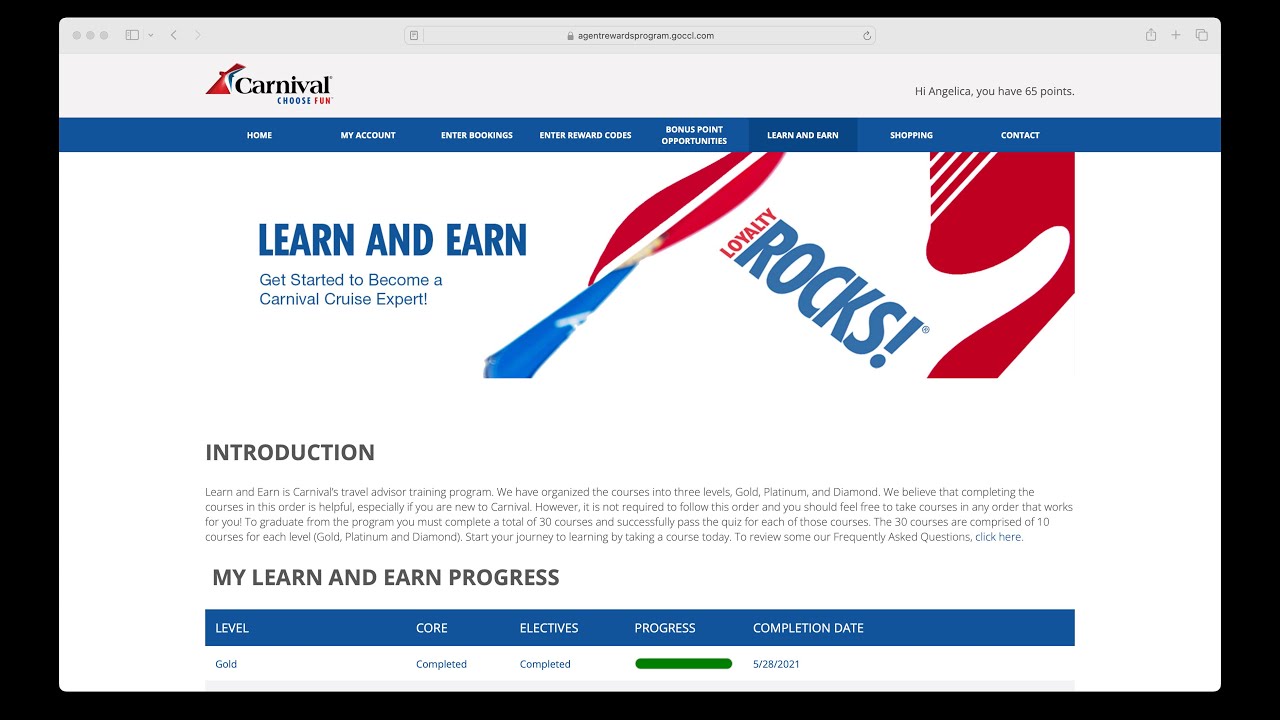How To Find GOCCL Training Section - YouTube