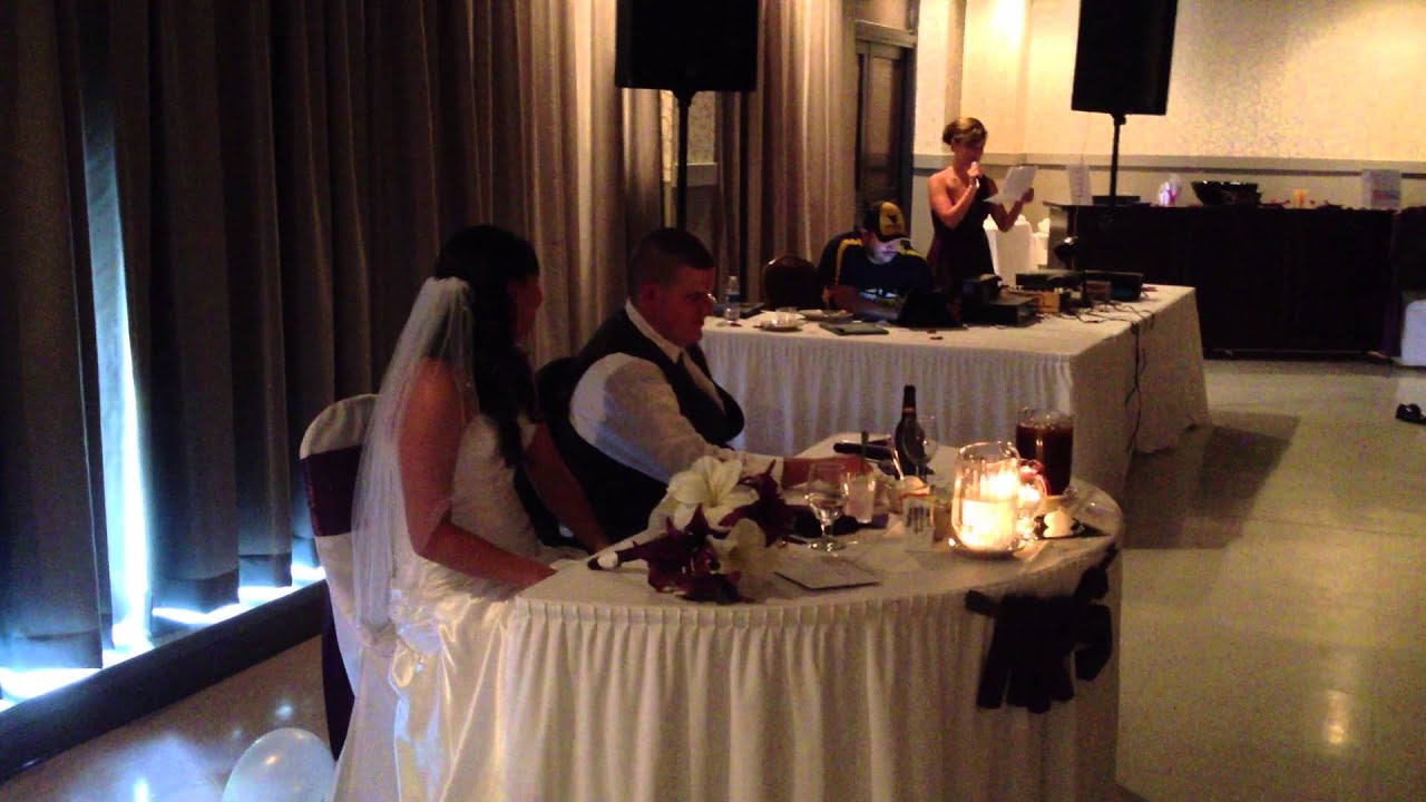 Amber Tharp Wedding Rap - YouTube