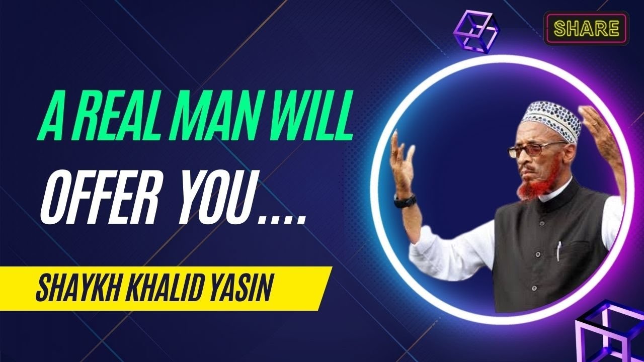 Shaykh Khalid Yasin Quotes that Should be Your Inspiration - YouTube