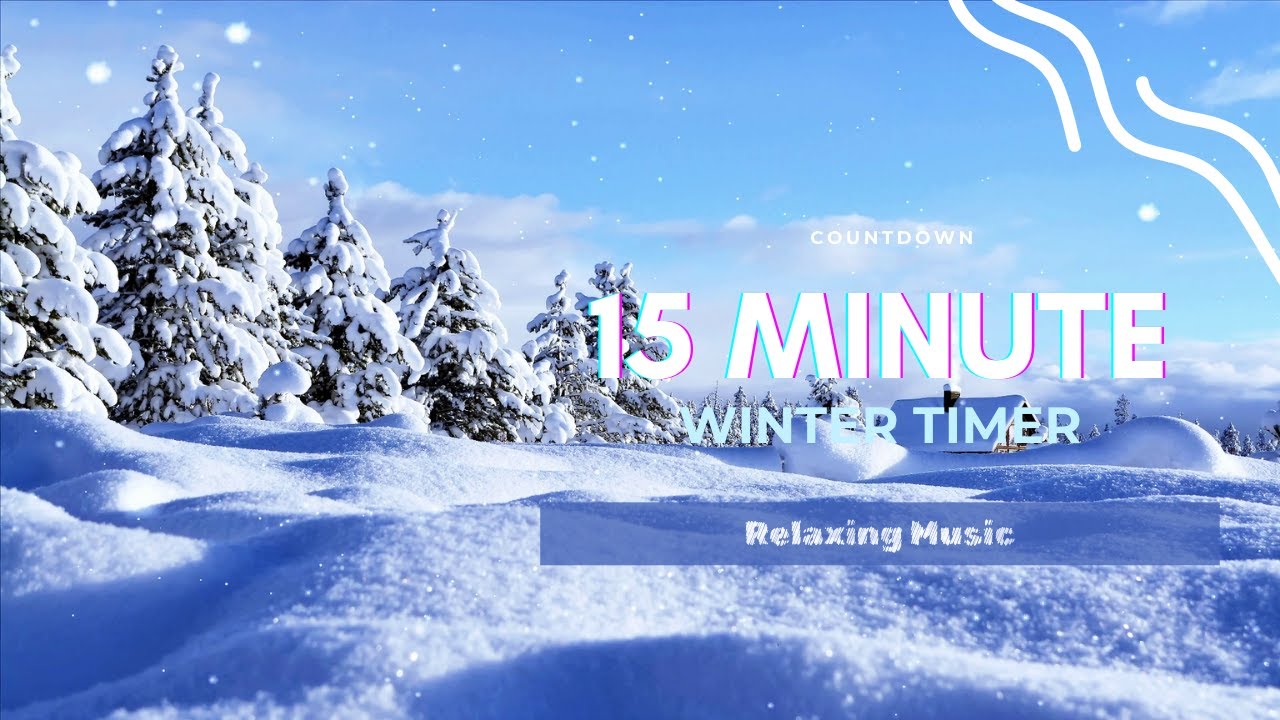15 Minute Timer with Music for Classroom Piano Music Winter - Mode ️ ...