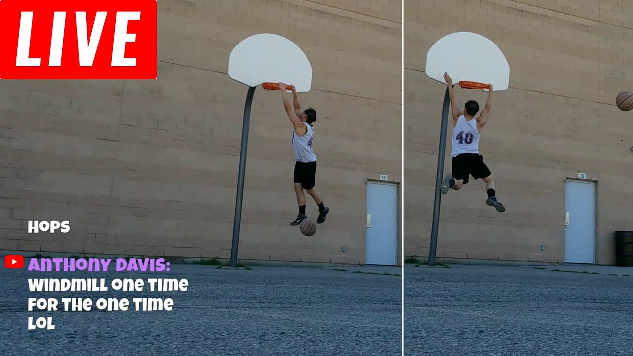 Unathletic Streamer Dunks in front of Kids at the Park - YouTube