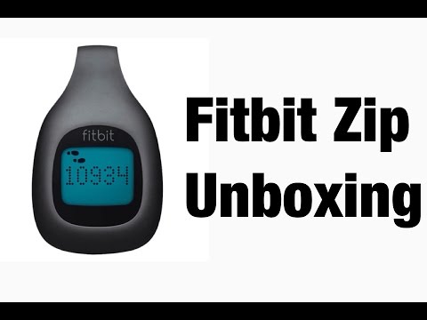Fitbit Zip Unboxing - YouTube