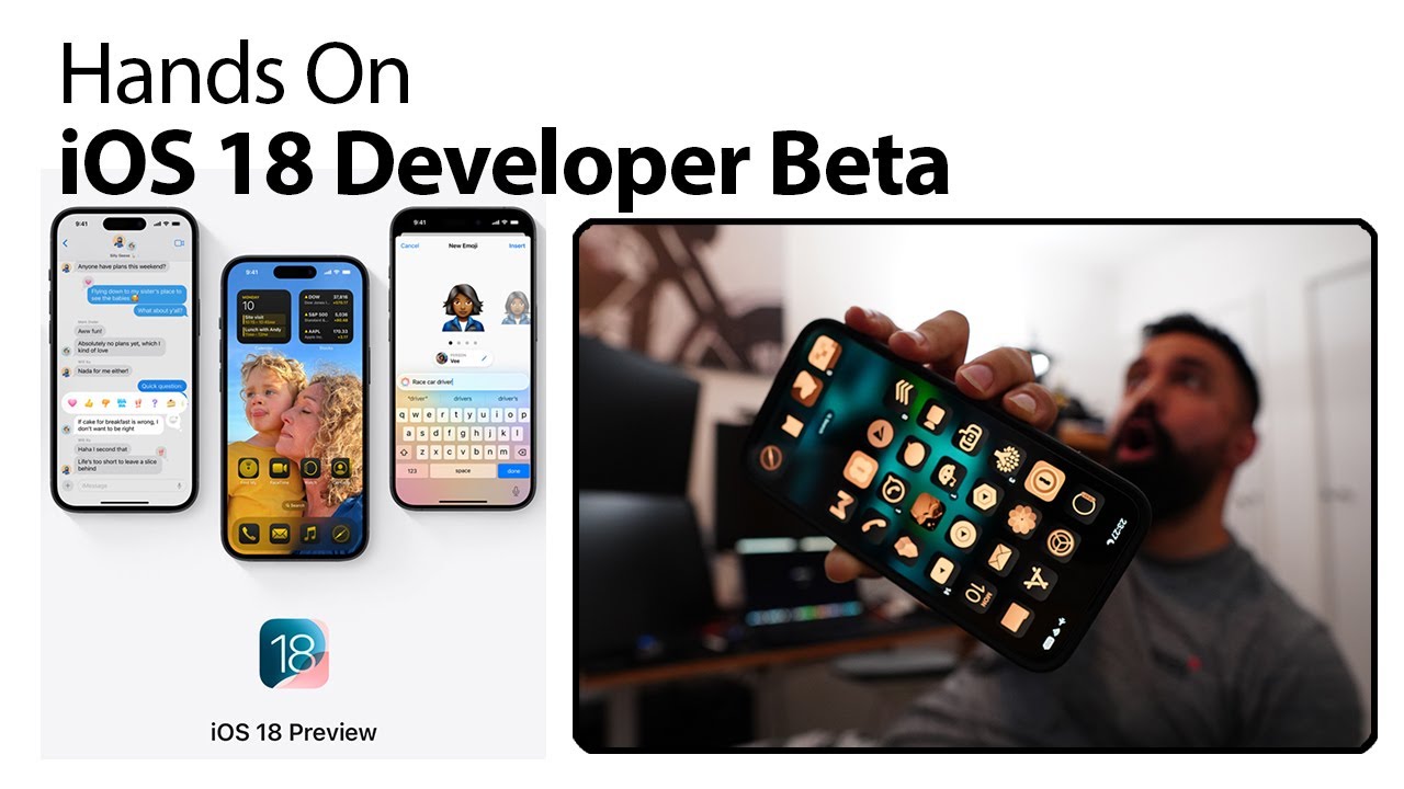iOS 18 Developer Beta the top 10 features - YouTube