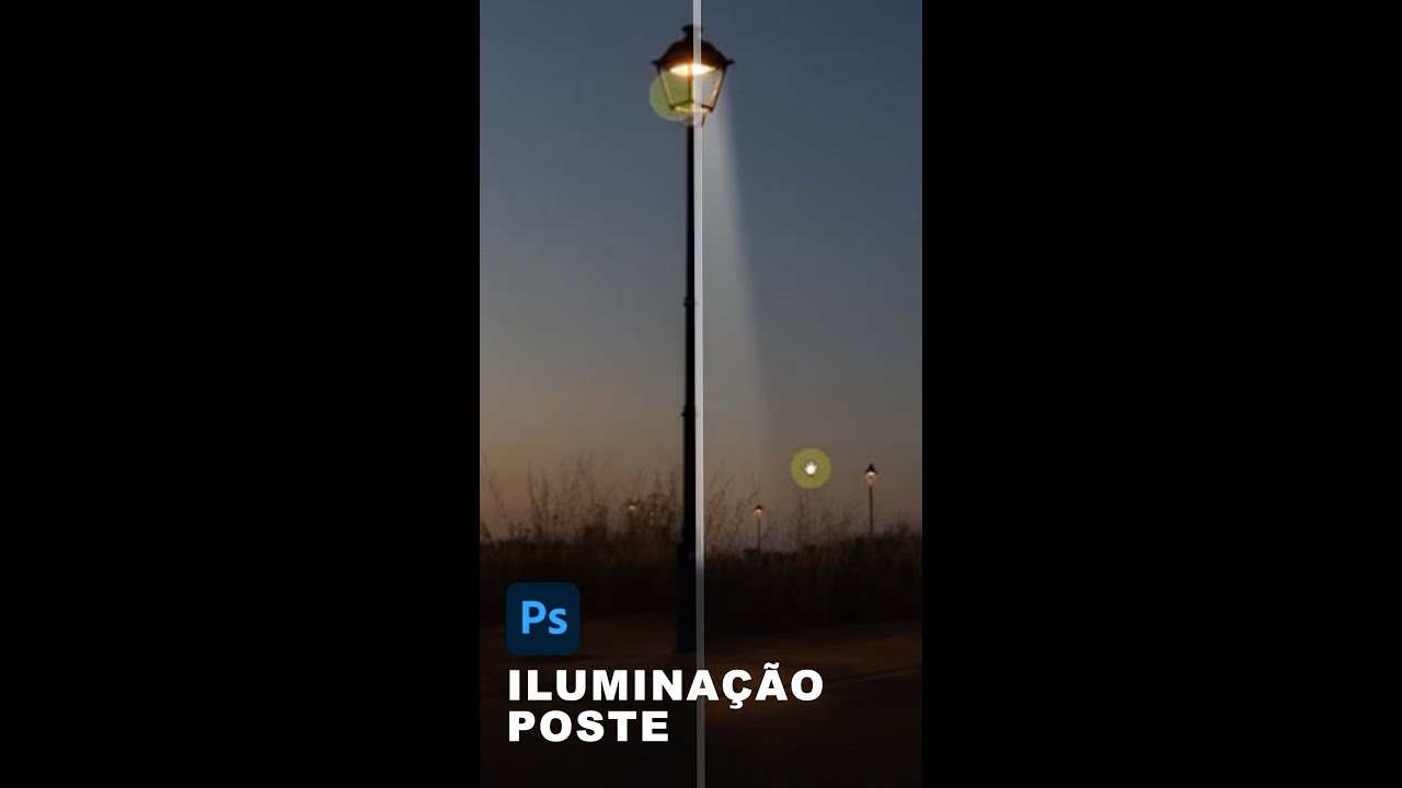 PHOTOSHOP - ILUMINAÇÃO POSTE - OUTPOST LIGHT #dicas #photoshop # ...