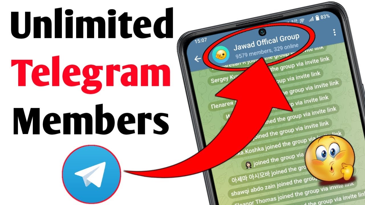 Telegram Group Members Kaise Badhaye | How To Increase Telegram Group ...