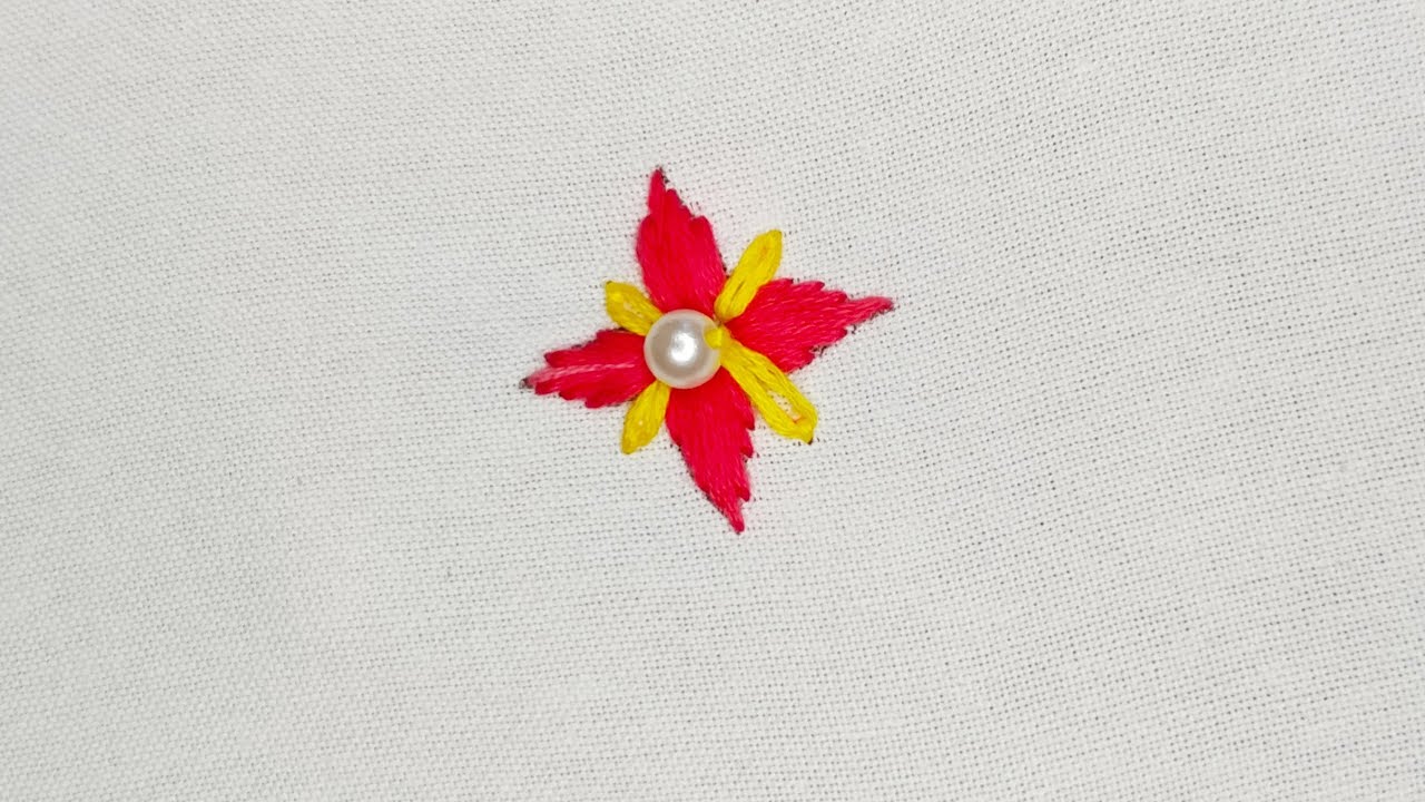 Very easy & simple hand embroidery design for beginners#easystitch # ...