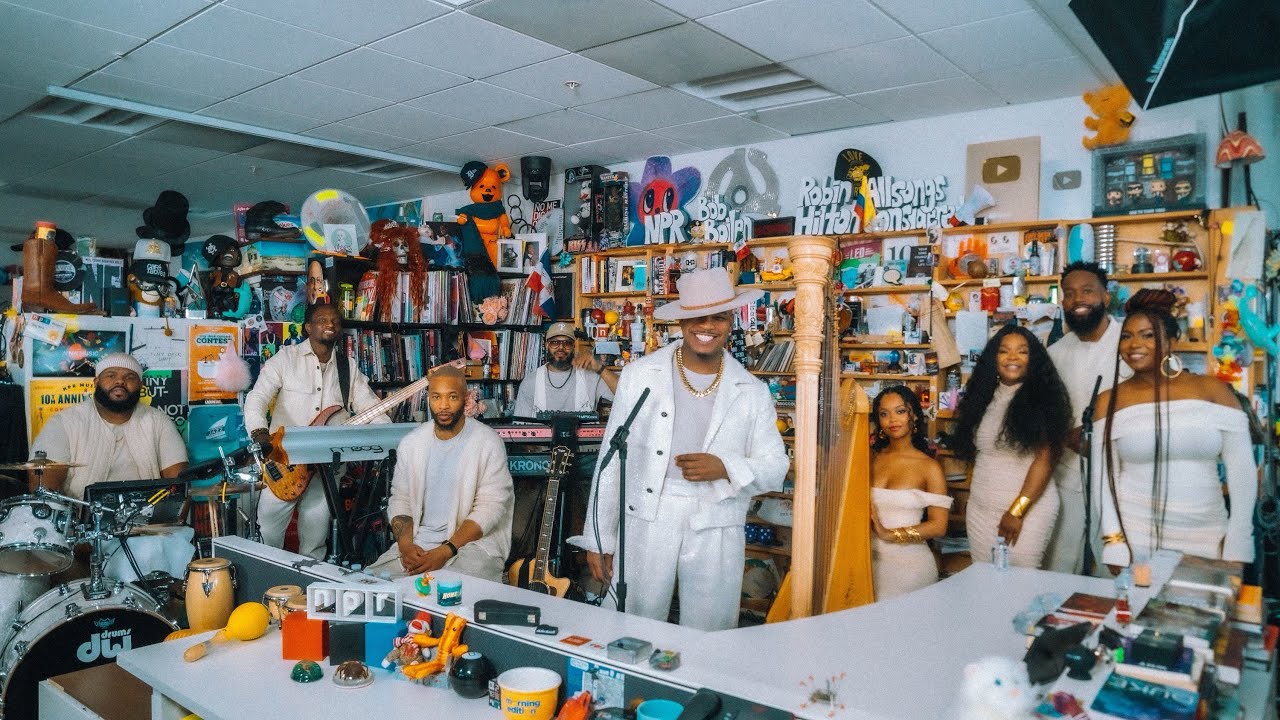 Ne-Yo at NPR's Tiny Desk Concert behind the scenes - YouTube
