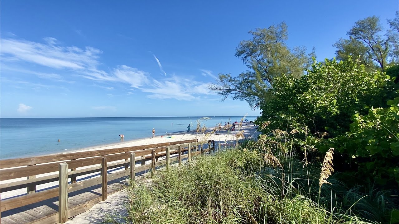The Boardwalk and Beach in Area 2 at Delnor-Wiggins Pass State Park ...