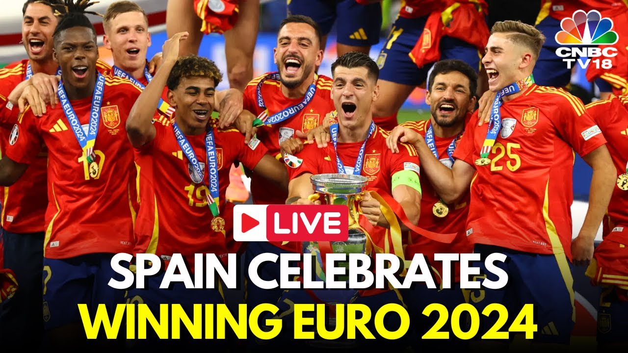 LIVE: Spain Celebrates Winning Euro 2024 with a Big Parade In Madrid ...
