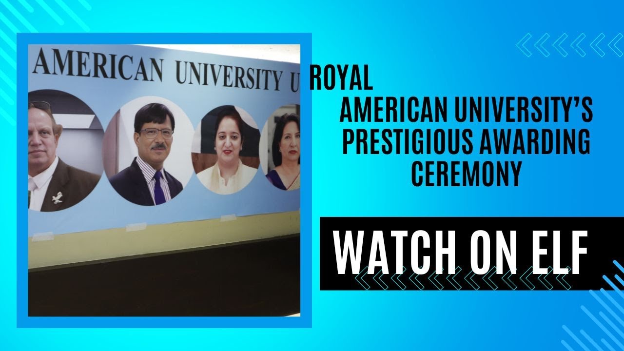 Royal American University’s Prestigious Awarding Ceremony - YouTube