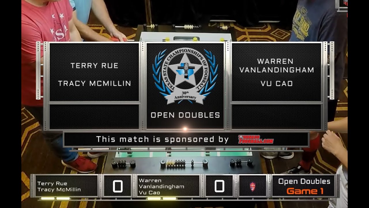 2021 Texas State Championships | Open Doubles | Terry Rue & Tracy Mac ...