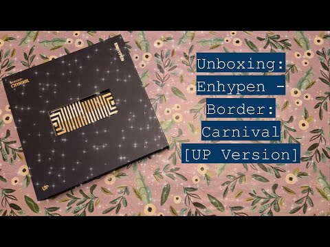 Unboxing: Enhypen - Border: Carnival [Up Version] - YouTube