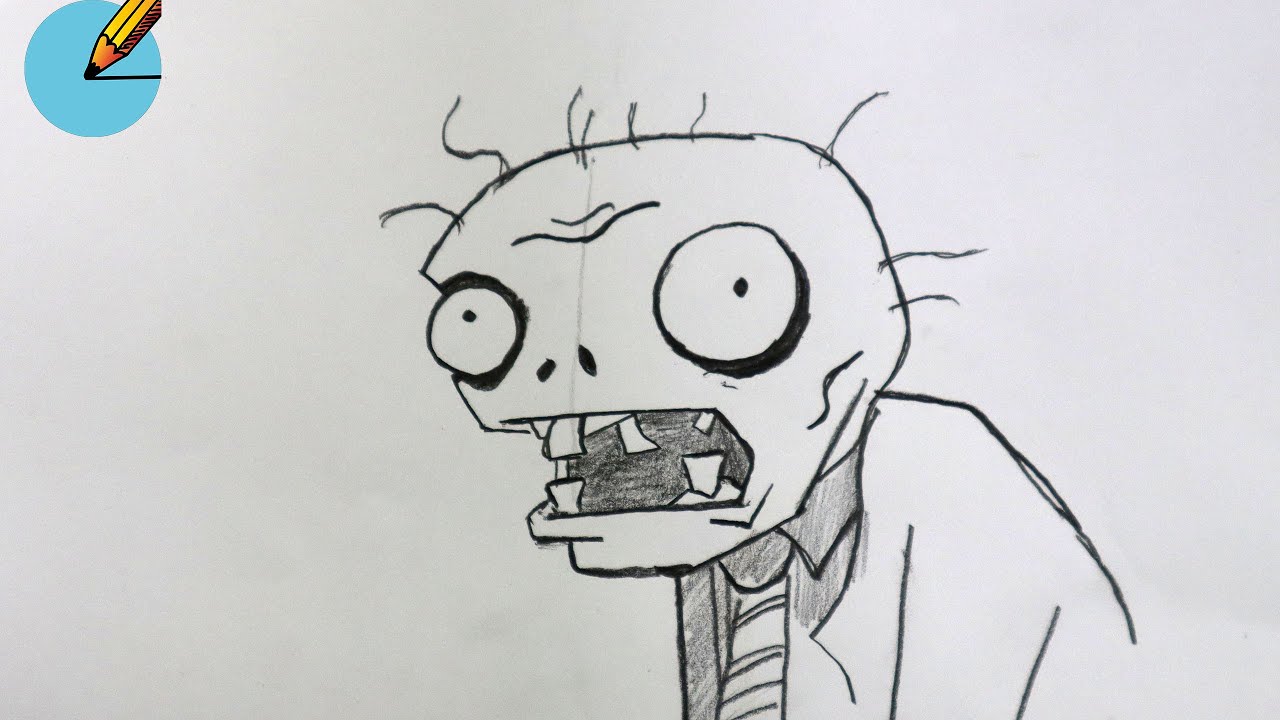 plants vs zombies Drawings || How to draw - YouTube