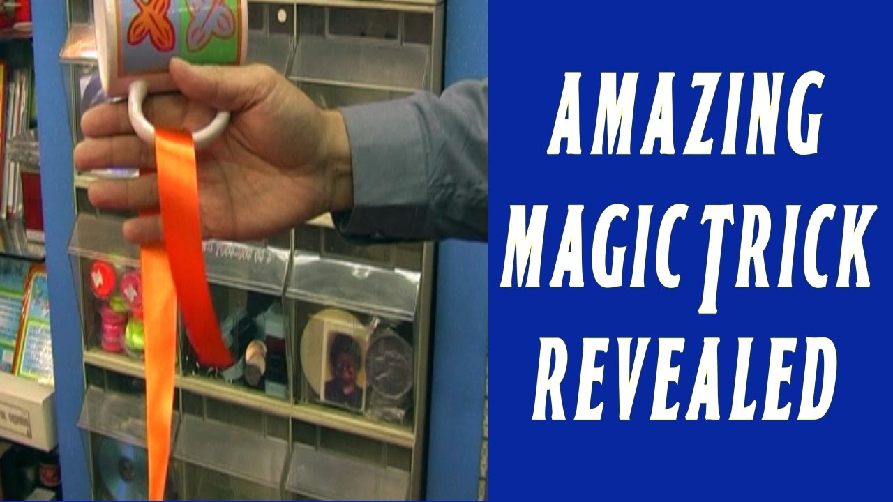 Magic Tricks Tutorials - Ribbon Melt Through Mug Magic Trick - YouTube