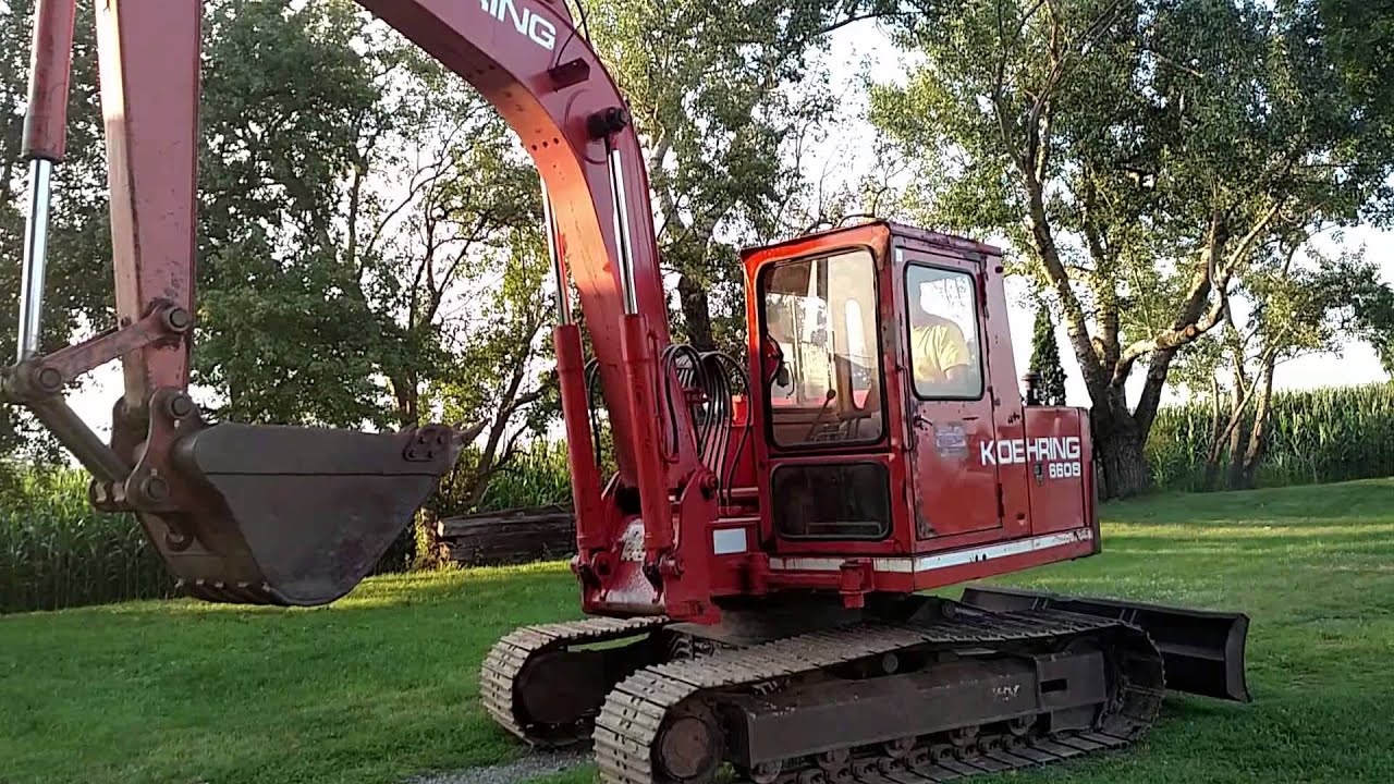 Koehring Excavator - YouTube