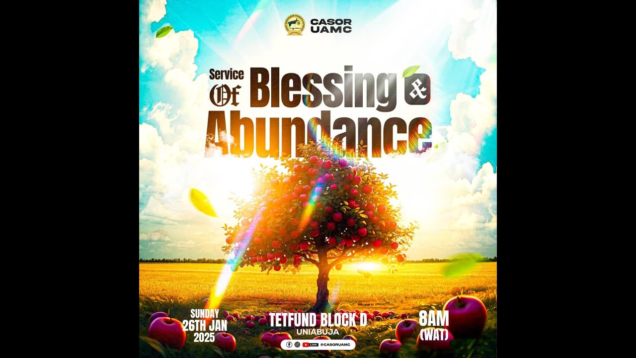 SERVICE OF BLESSING & ABUNDANCE - YouTube