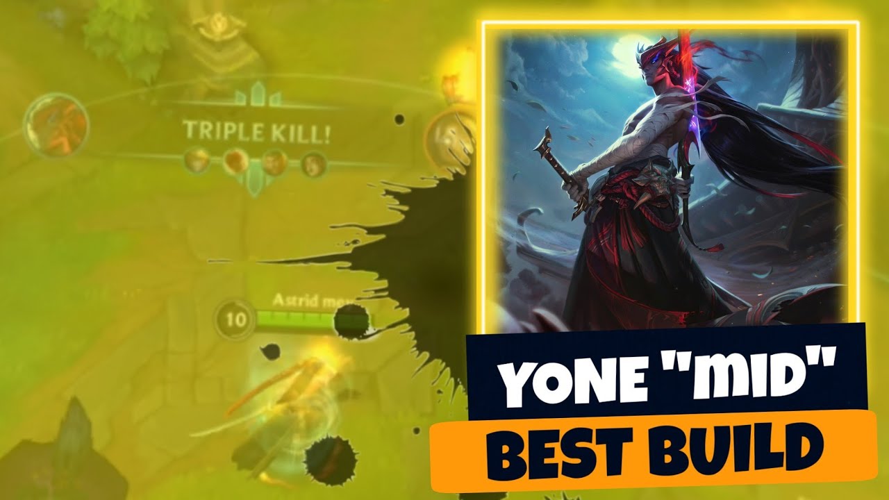 YONE BEST BUILD WILD RIFT SUPER LEGENDARY CARRY BROKEN CHAMP - YouTube
