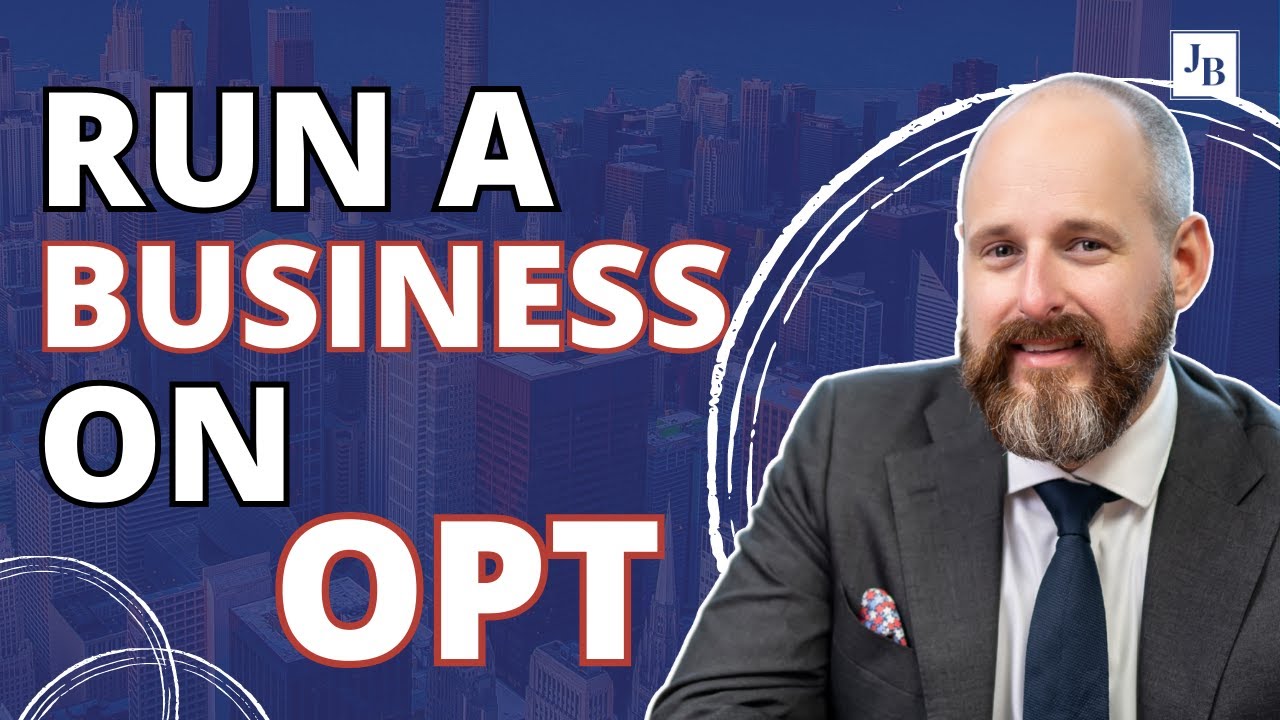Run a business on OPT - YouTube