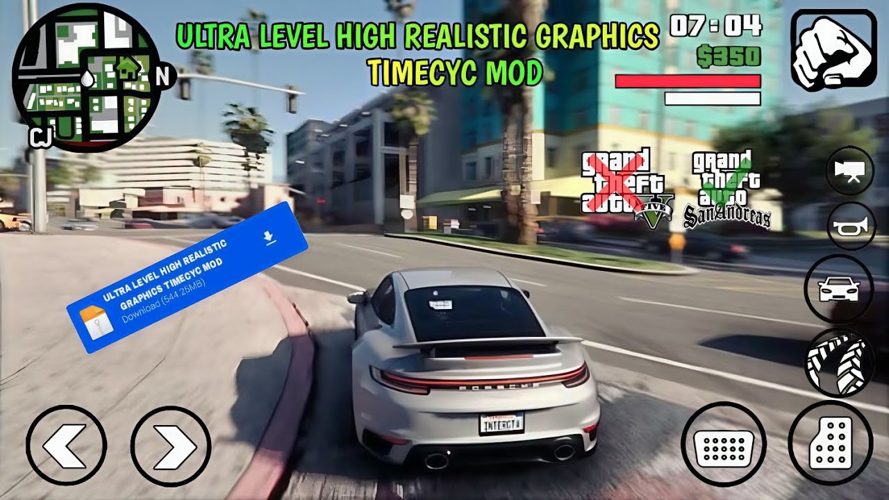 How To Install Ultra Level High Realistic Graphics Timecyc Mod In Gta ...