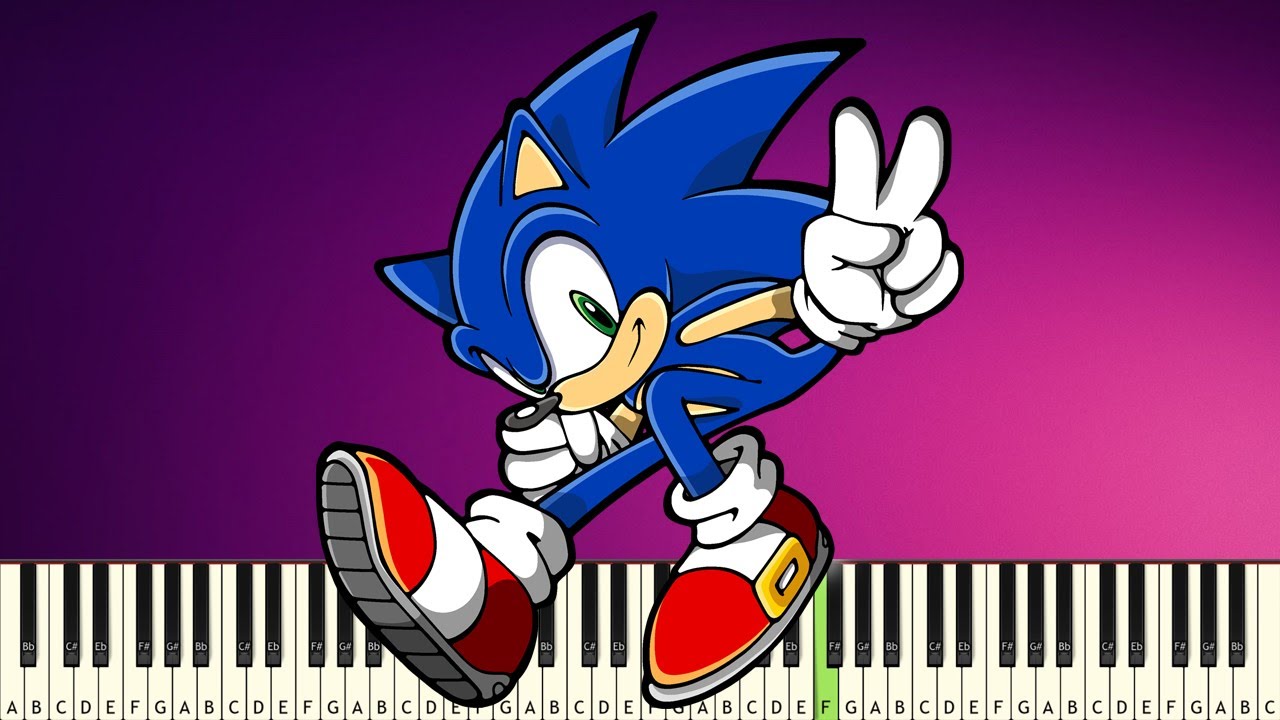 Sonic the Hedgehog - Green Hill Zone - PIANO TUTORIAL - YouTube