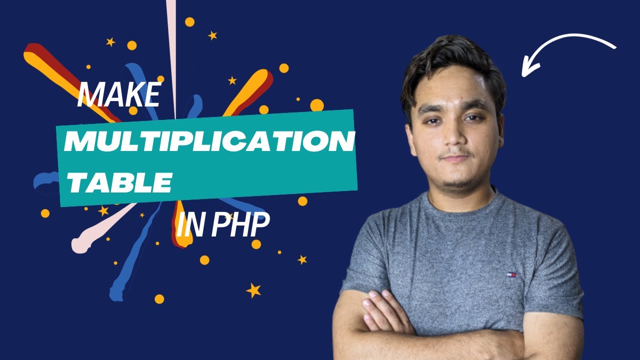 How To Make Multiplication Table In Php Youtube 6511
