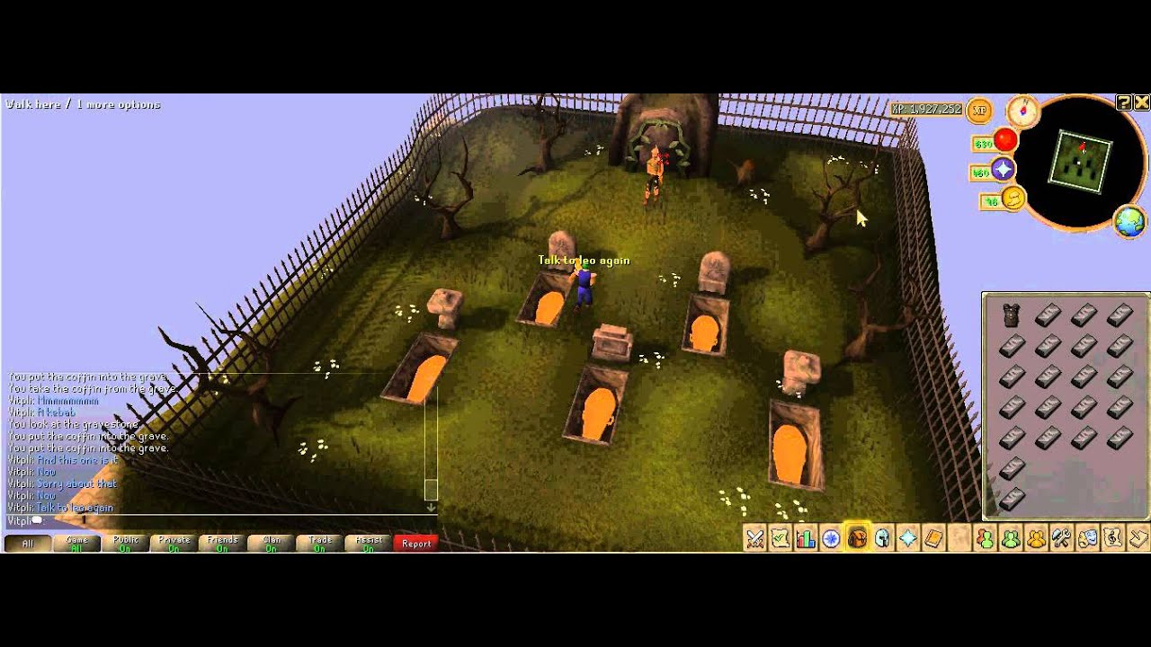 Runescape How to Complete Gravedigger Random Event + Awesome Rewards ...
