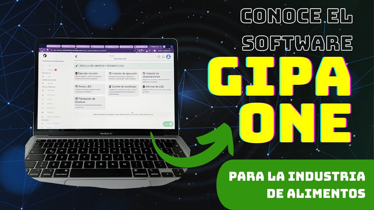 Software GIPA ONE para la industria de alimentos en México - YouTube