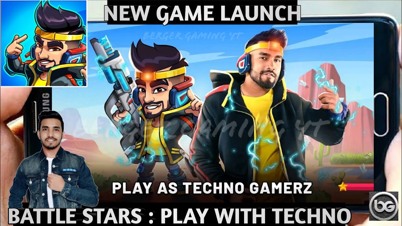 TECHNO GAMERZ LAUNCH A NEW BATTLE ROYAL STARS GAME | BATTLE STARS ...