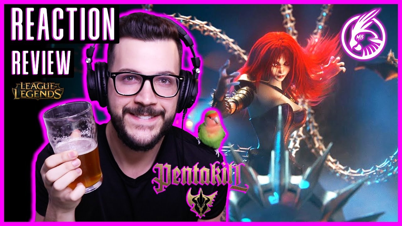 Pentakill "Mortal Reminder" League Of Legends - REACTION / REVIEW - YouTube