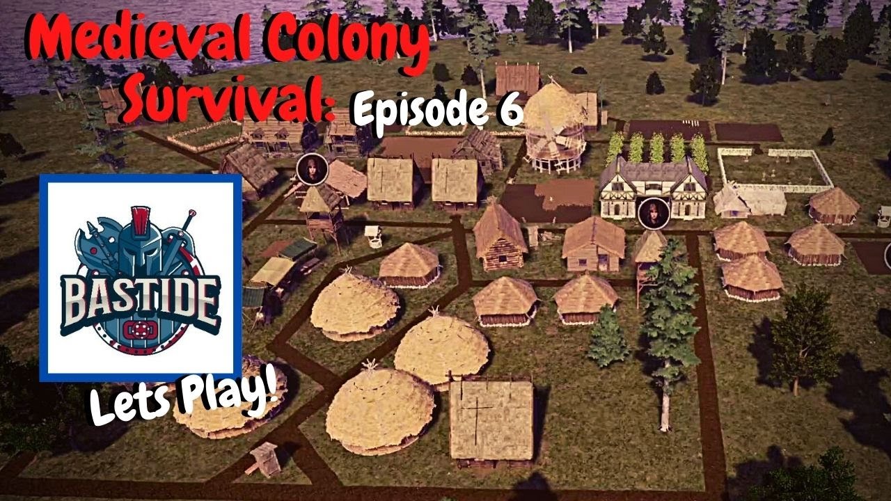 Bastide Gameplay | Medieval Colony Survival City Builder | Lets Play ...