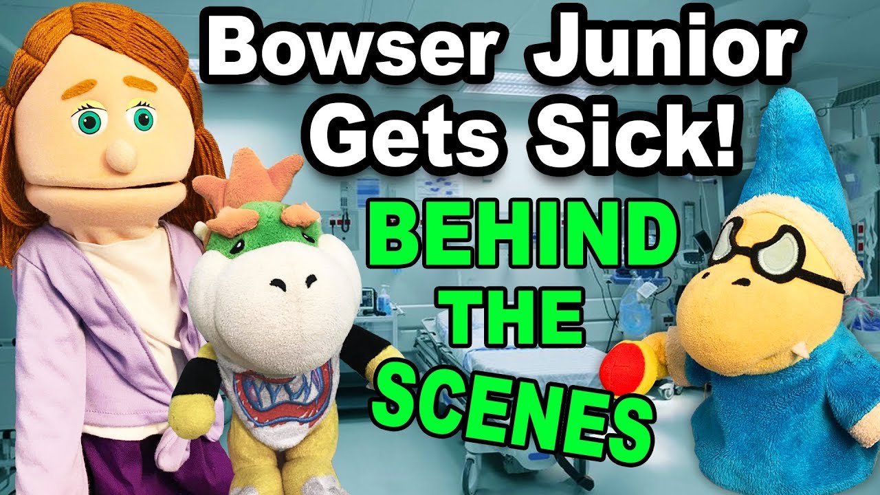 SML Movie: Bowser Jr Gets Sick BTS! - YouTube