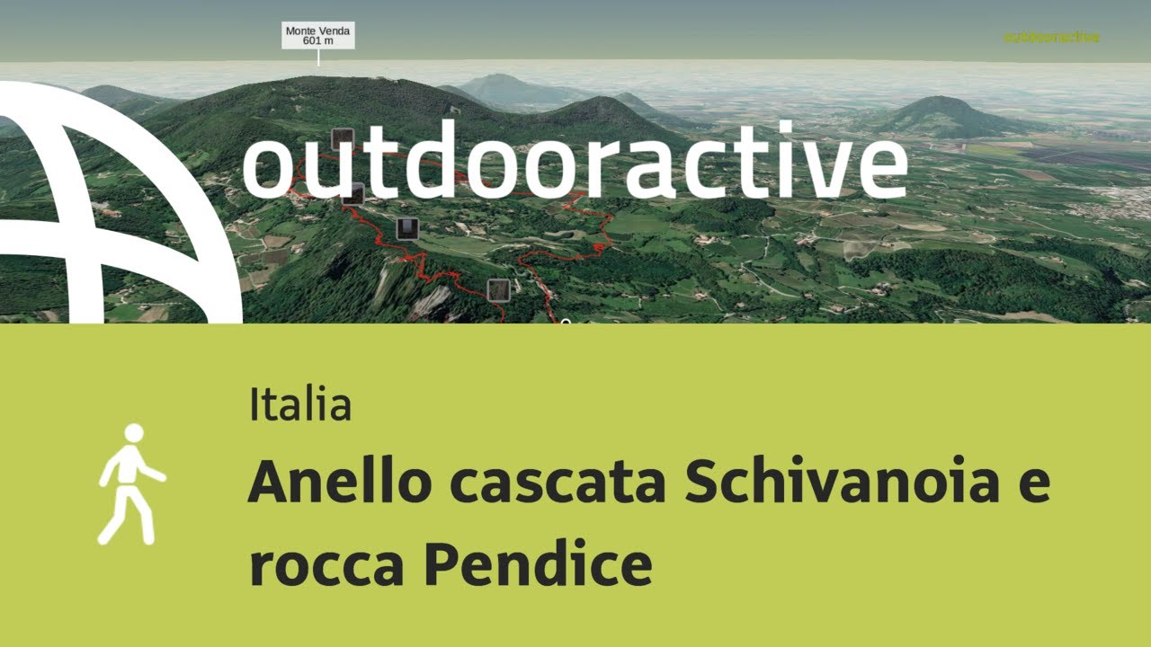 Escursione in Italia: Anello cascata Schivanoia e rocca Pendice - YouTube