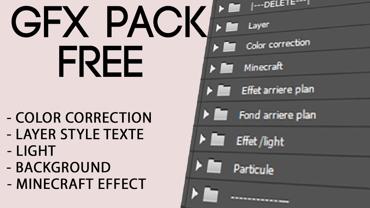 GFX pack FREE | Condensed Pack GFX | - YouTube