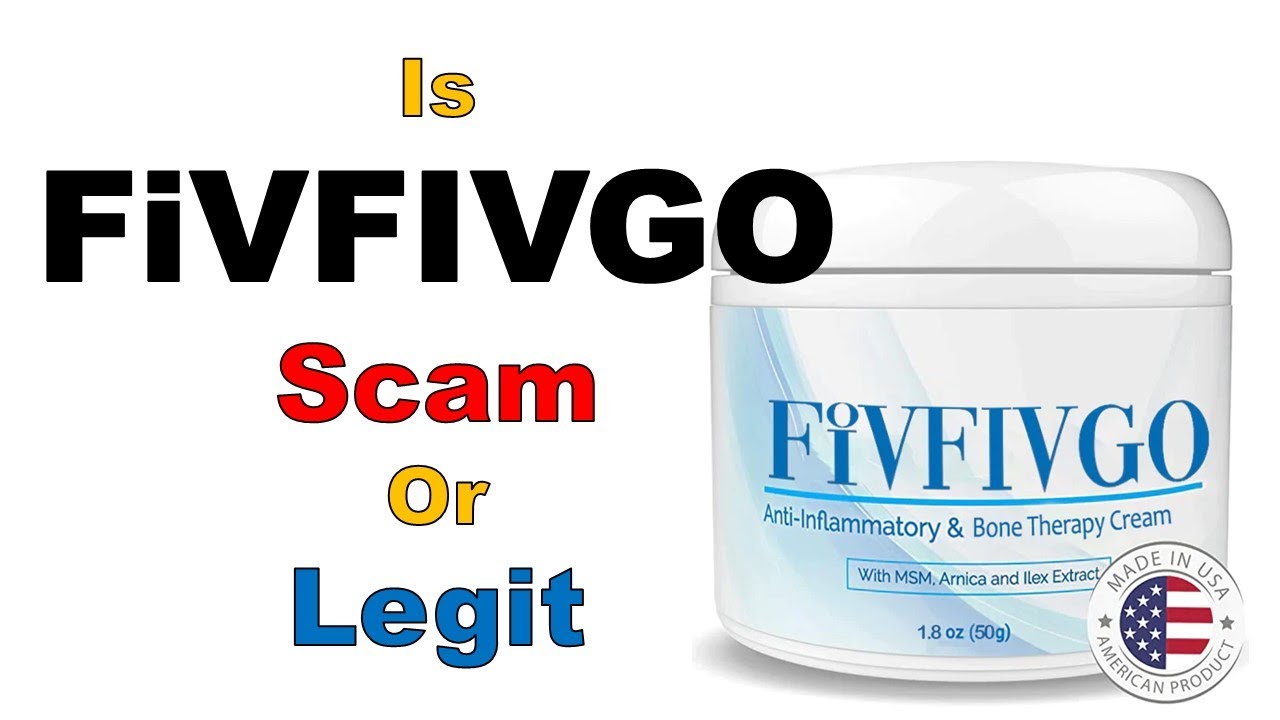 Fivfivgo Joint & Bone Therapy Cream scam explained - YouTube
