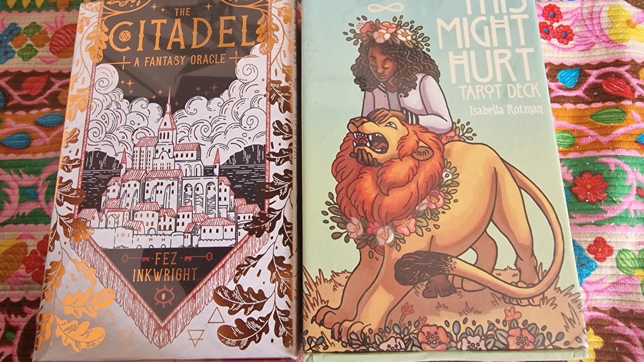 THE CITADEL ORACLE DECK &THIS MIGHT HURT DECK STANDARD EDITION (flip ...