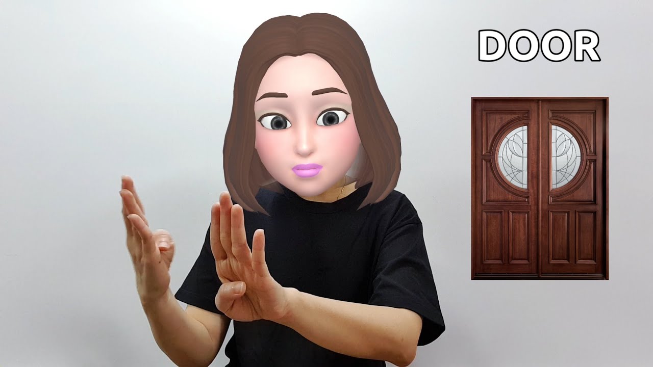 American Sign Language (ASL) Lesson: Door - YouTube