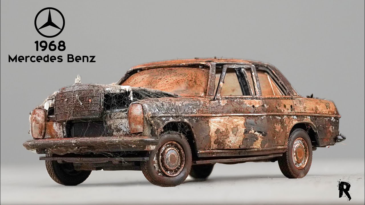 Full Restoration Classic 1968 Mercedes Benz E 220 - YouTube