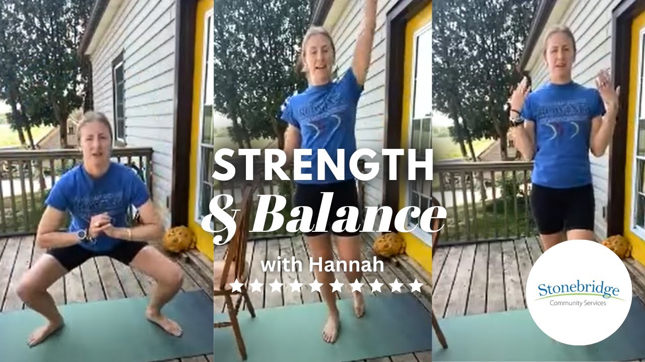 Strength & Balance with Hannah (Zoom) - YouTube