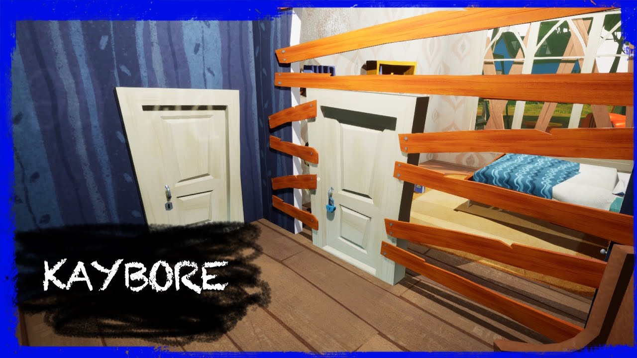 HELLO NEIGHBOR MOD KIT: KAYBORE [DEMO] - NEIGHBORHOOD OBSTACLES - YouTube